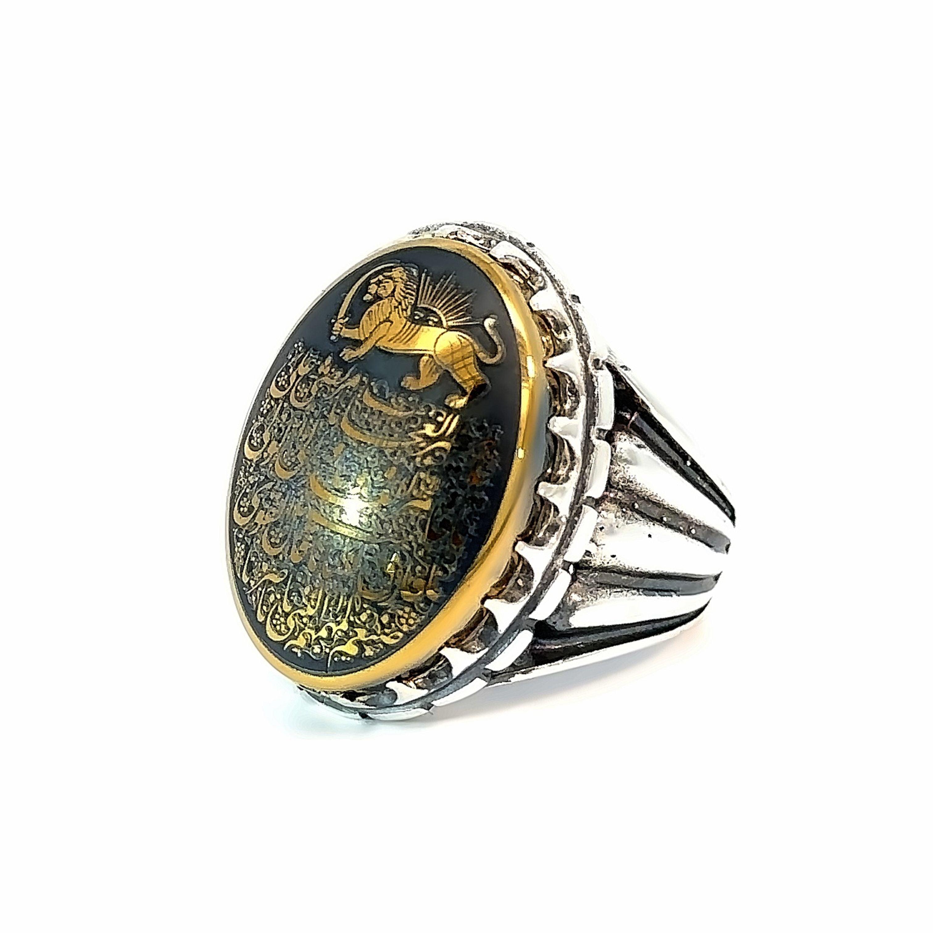 Hadeed Cheeni Sterling Sliver Ring | US Size 10.5 – AlAliGems Jewelry