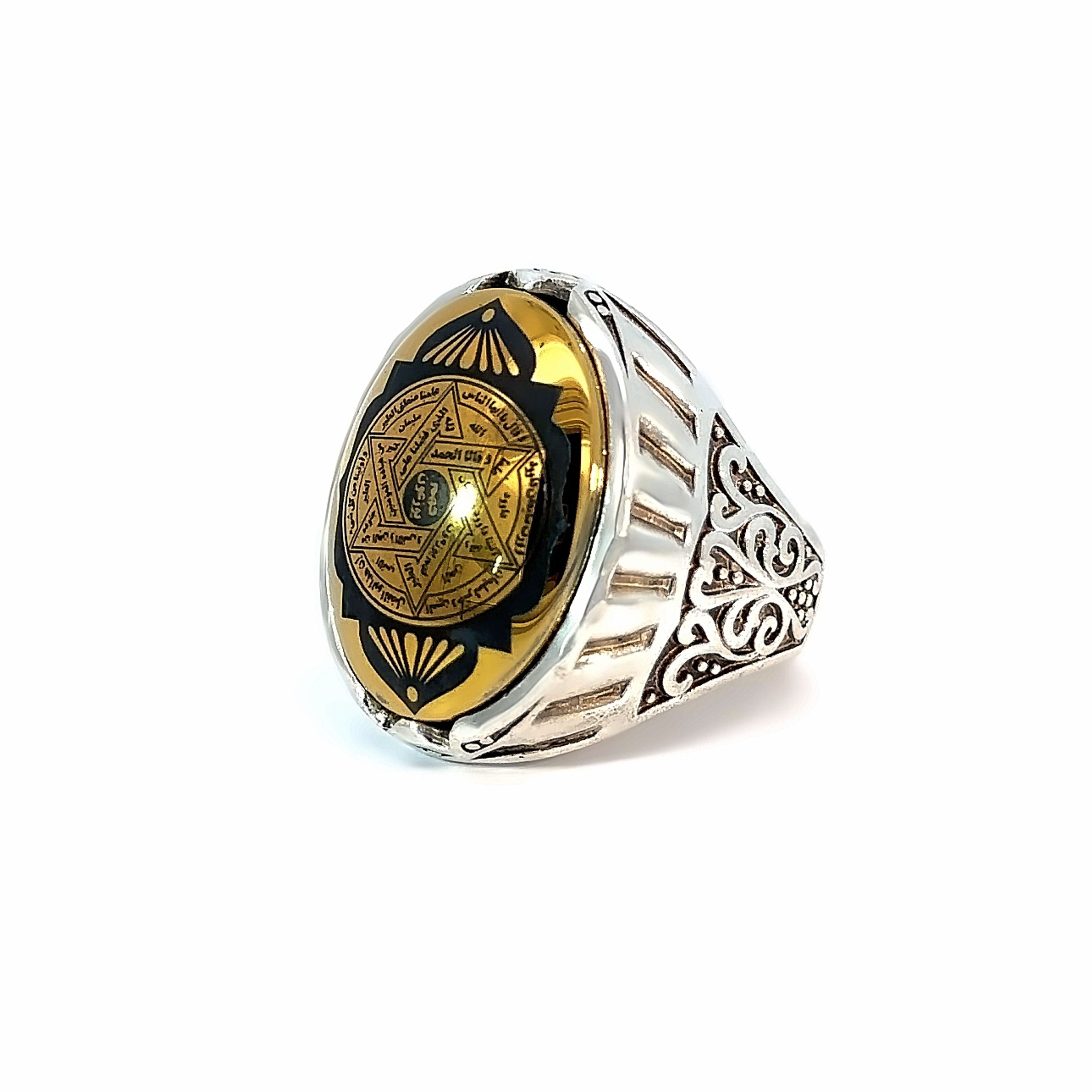Hadeed Cheeni Sterling Sliver Ring | US Size 12 – AlAliGems Jewelry